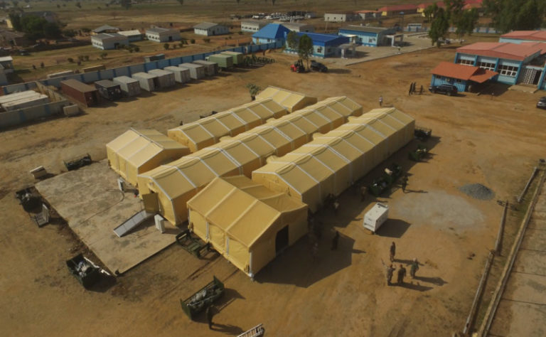 Mobiles Feldlazarett für den Einsatz in Nigeria (MMCU) - Achelis Group